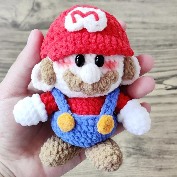 Handmade | Toys | Handmade Amigurumi Crochet Nintendo Mario | Poshmark
